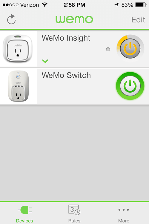 Control "smart" devices - WeMo Example - Code Samples and Tips - OptoForums
