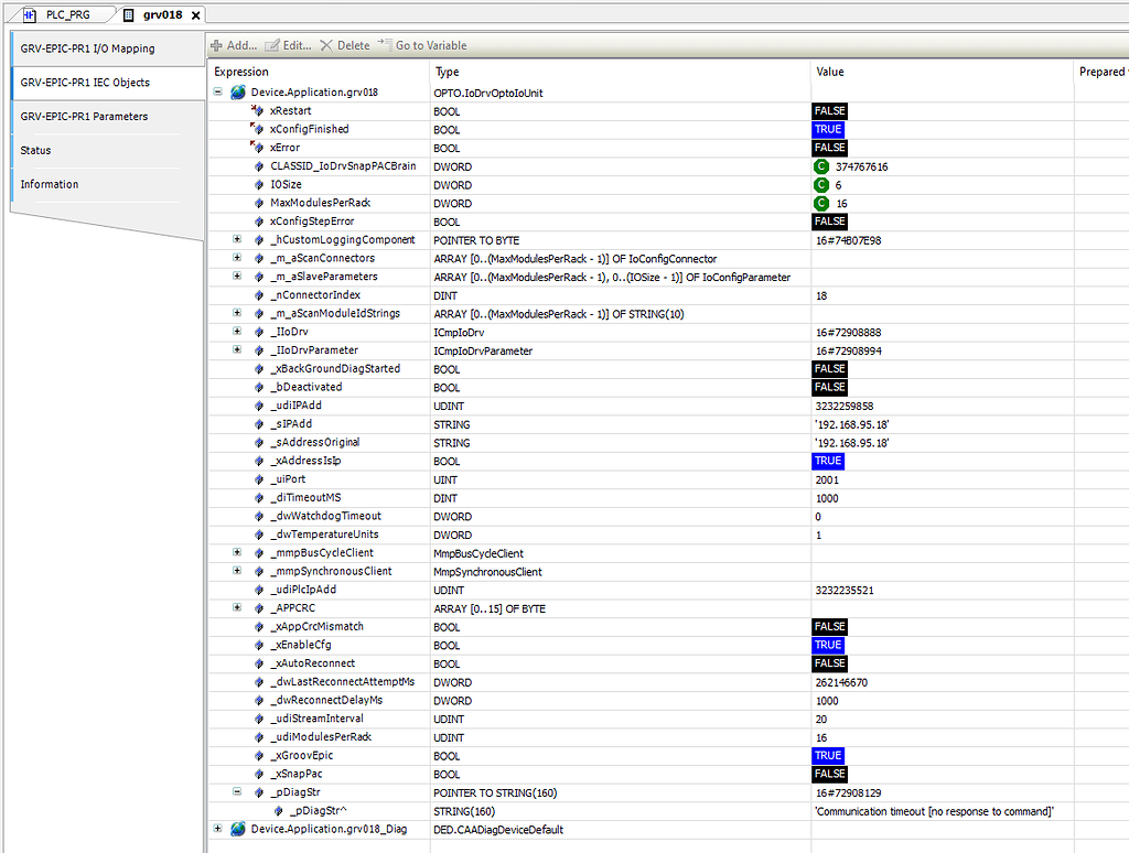 Any Way To Get The Pdiagstr When An Error Has Occured Codesys Optoforums 