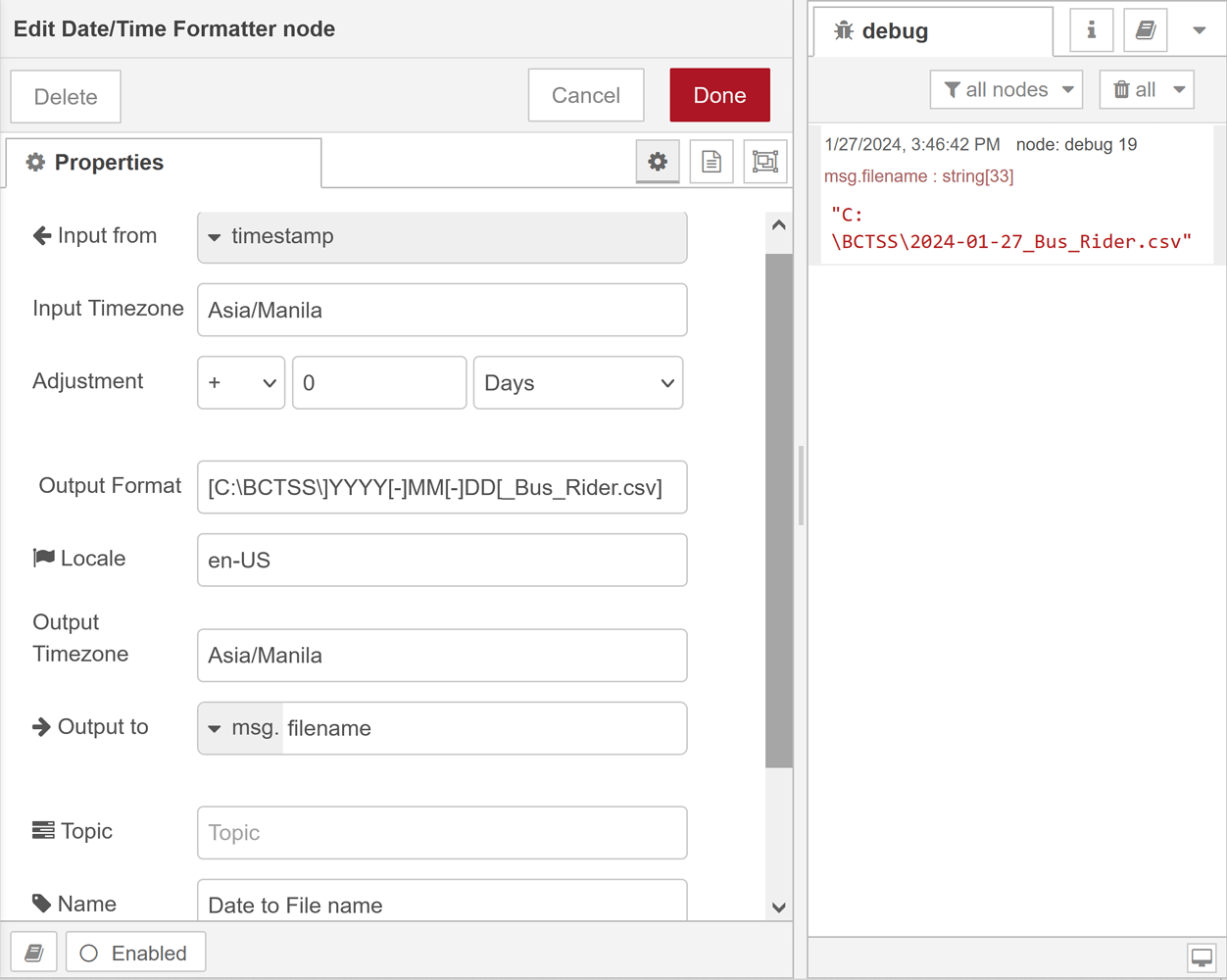 Sending an email attachment with Node-RED - Node-RED - OptoForums