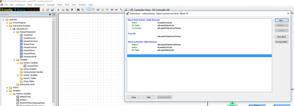 Pointer table, IO, and subroutines - PAC Project - OptoForums