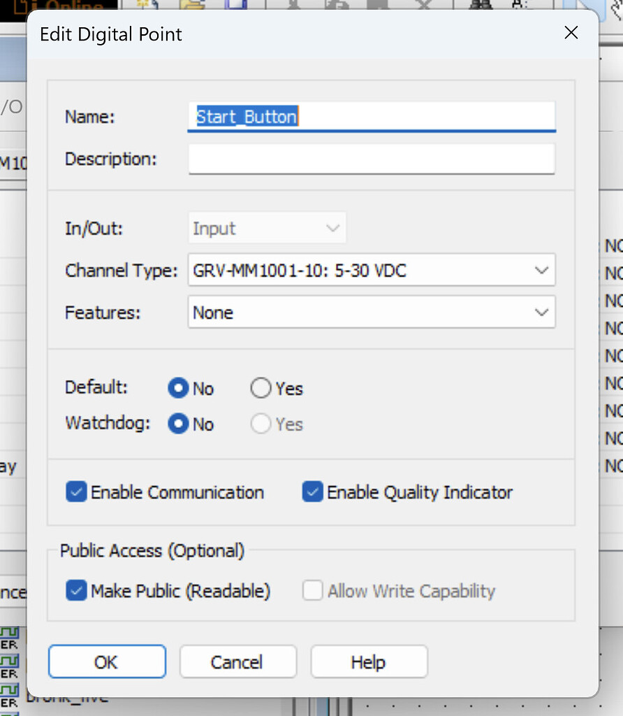 PAC Control Digital Input: Allow Write Capability disabled? - PAC Project - OptoForums