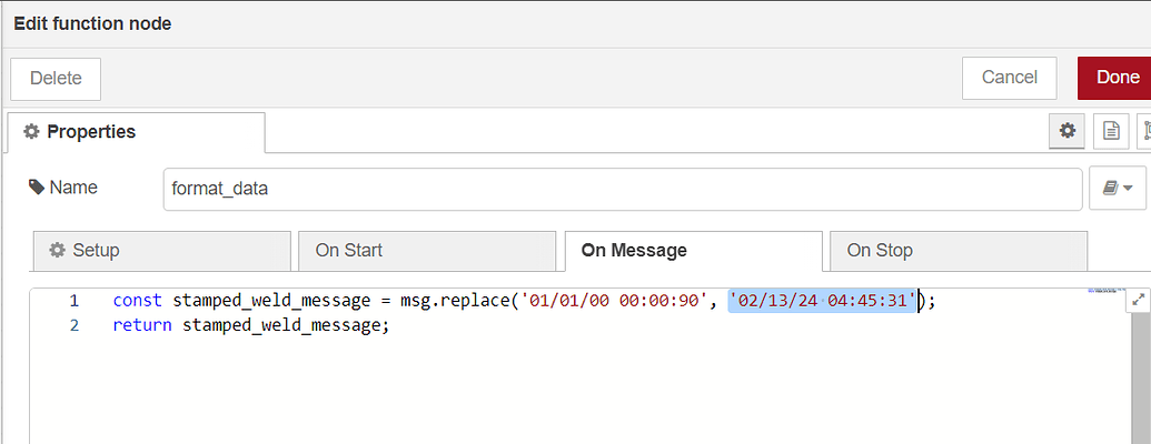 Inserting timestamp into serial string in Node-RED - Node-RED - OptoForums Inserting timestamp into serial string in Node-RED - Node-RED - OptoForums