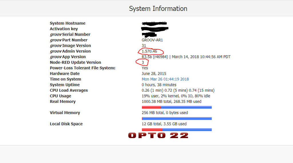 Node Red Update Fails Node Red Optoforums 